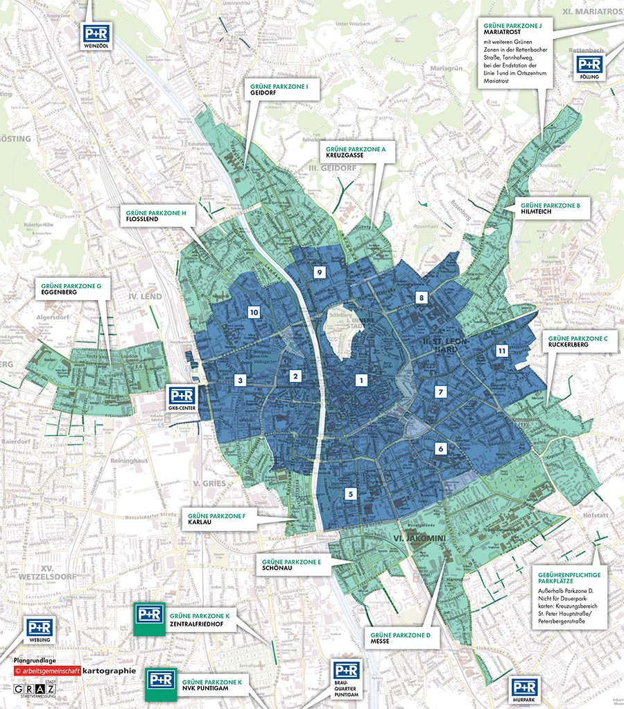 Parken: Erweiterung Der „Grünen Zone“ In Wiener Neustadt – CZUCN
