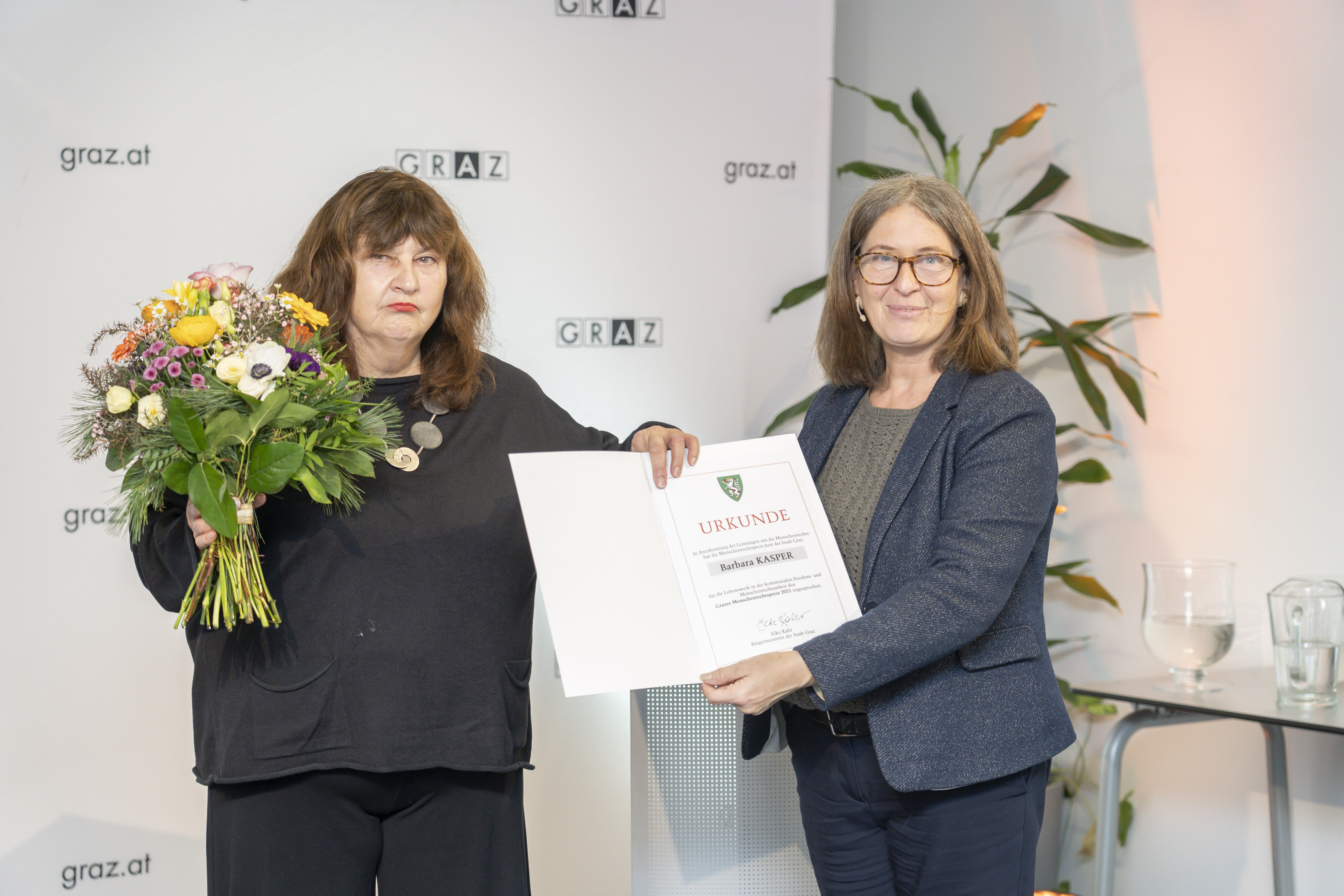 Menschenrechtspreise 2021 verliehen - Stadtportal der Landeshauptstadt Graz