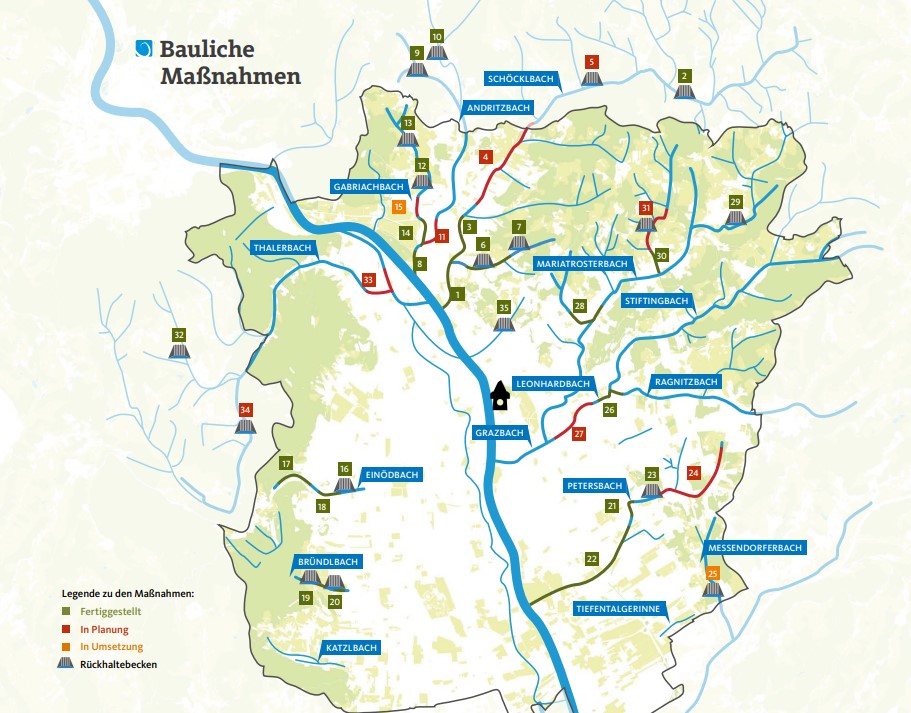 Grazer Bäche im Überblick - Stadtportal der Landeshauptstadt Graz